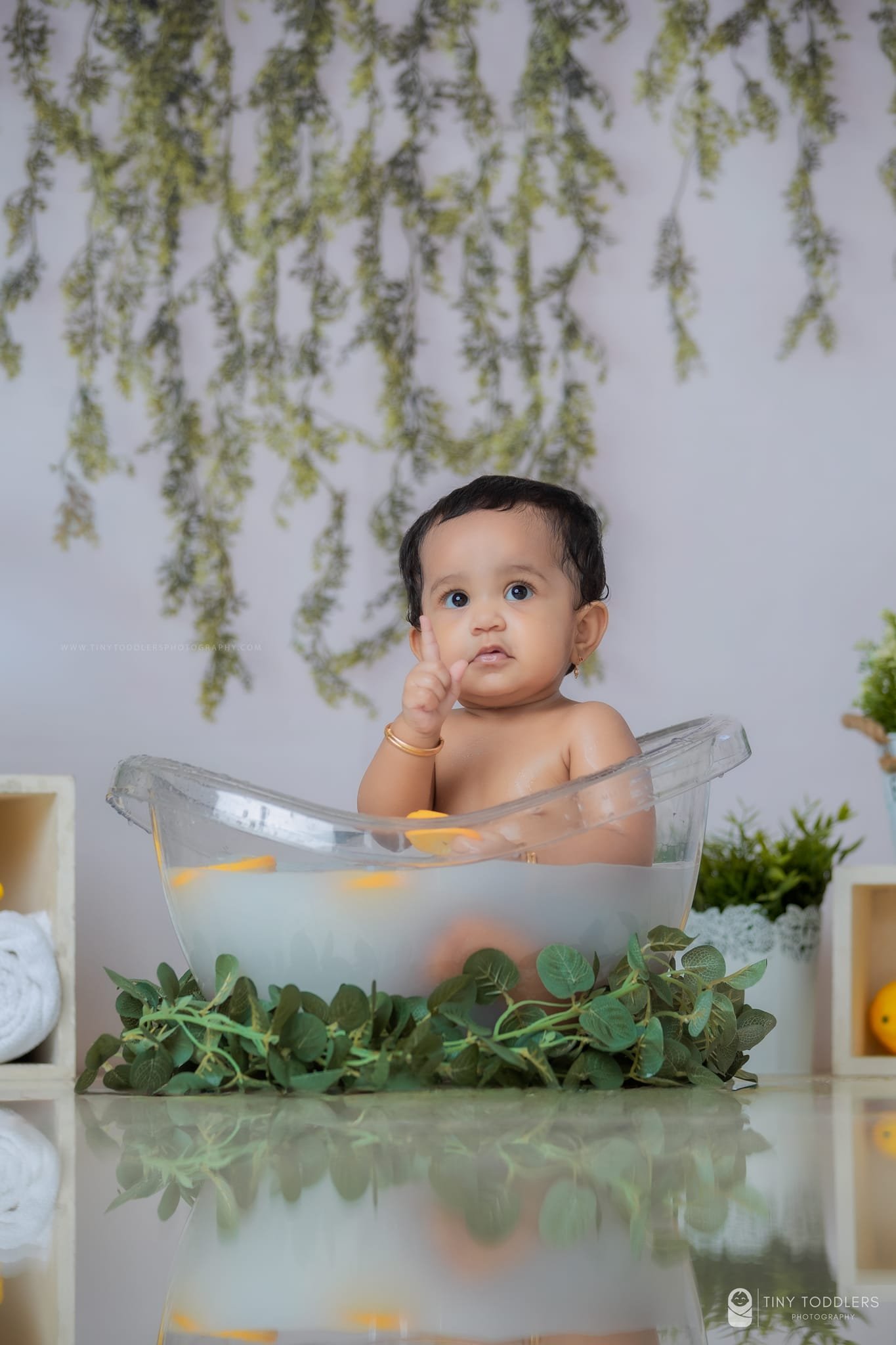 Aira Pre-Birthday Photo Shoot in Hyderabad - Tiny Toddlers Photography
