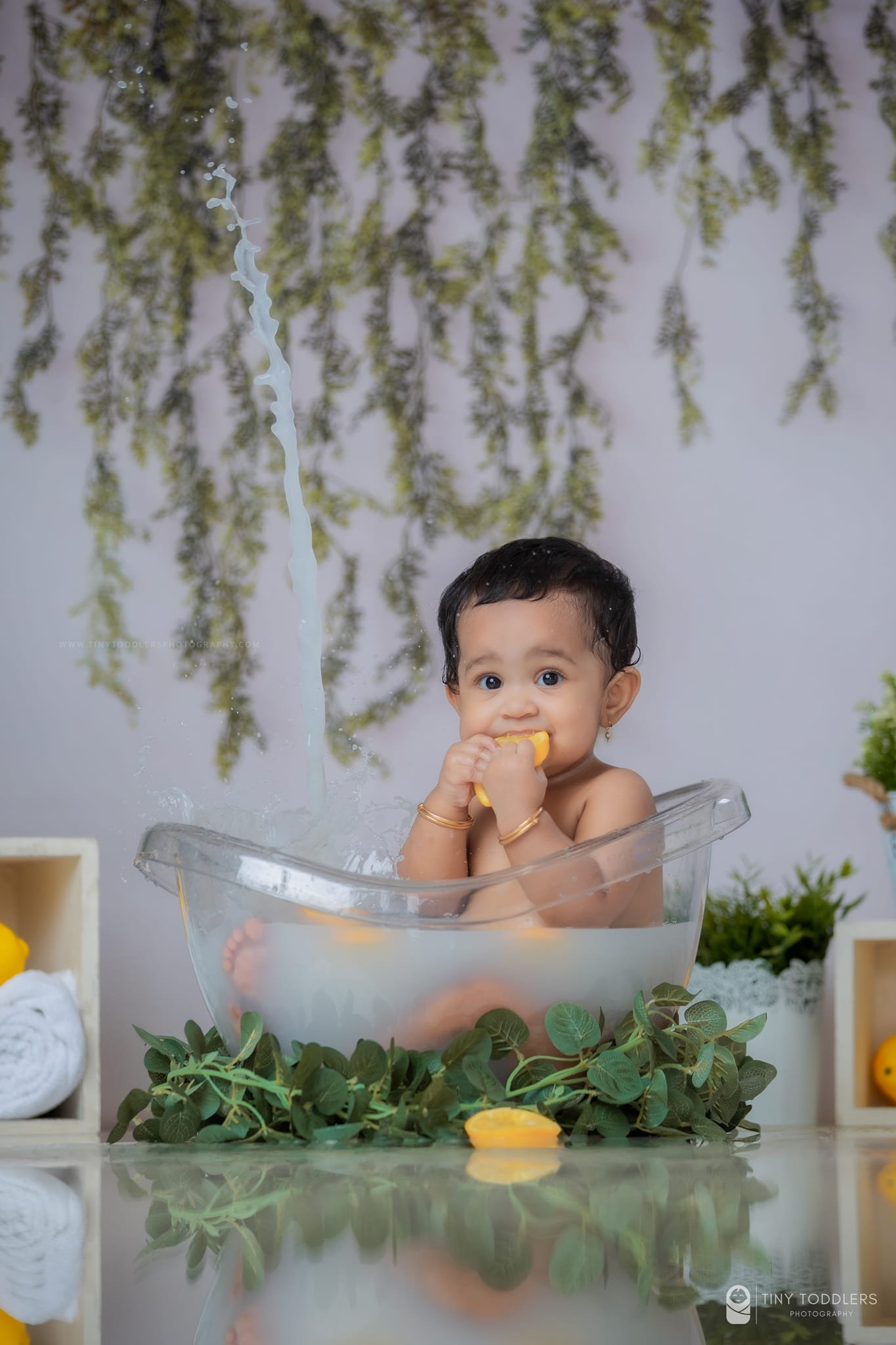 Aira Pre-Birthday Photo Shoot in Hyderabad - Tiny Toddlers Photography