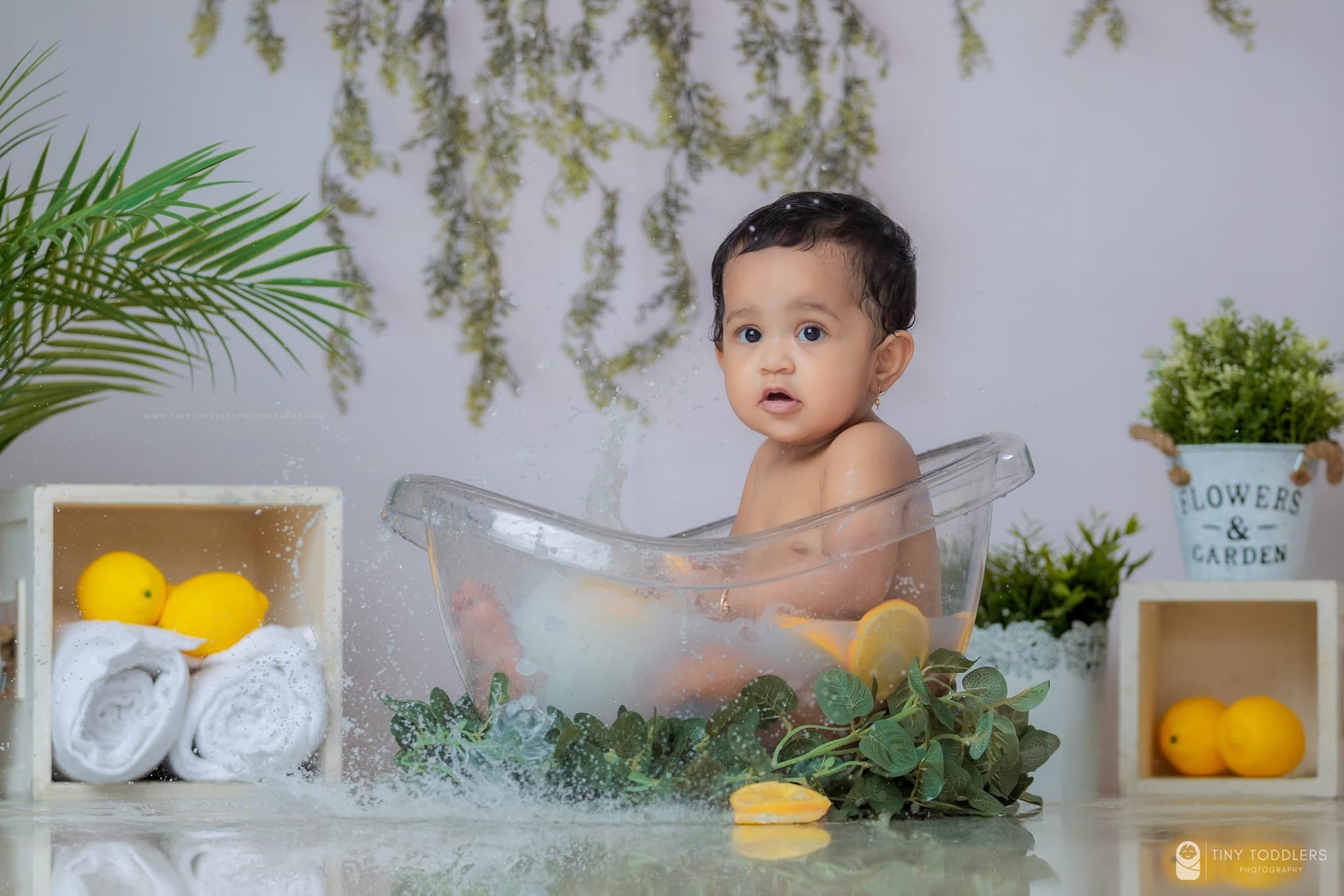 Aira Pre-Birthday Photo Shoot in Hyderabad - Tiny Toddlers Photography
