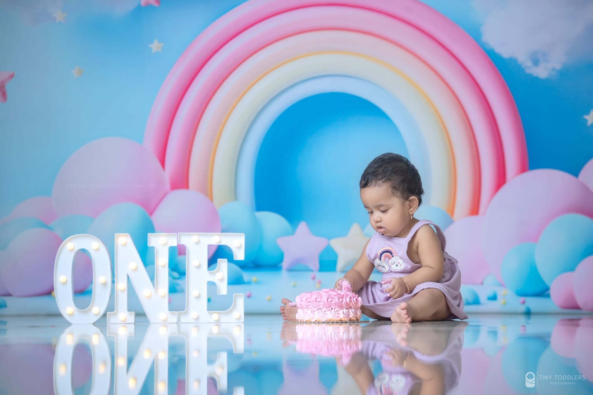 Aira Pre-Birthday Photo Shoot in Hyderabad - Tiny Toddlers Photography