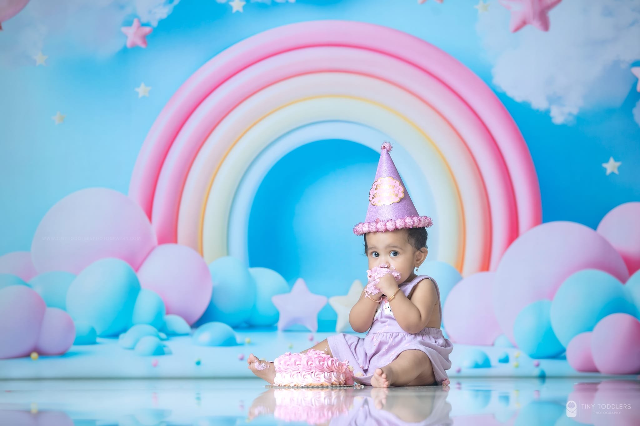 Aira Pre-Birthday Photo Shoot in Hyderabad - Tiny Toddlers Photography