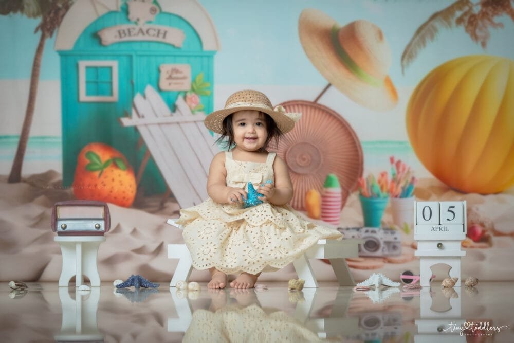 Dyuthi Pre-Birthday Photo Shoot in Hyderabad - Tiny Toddlers Photography