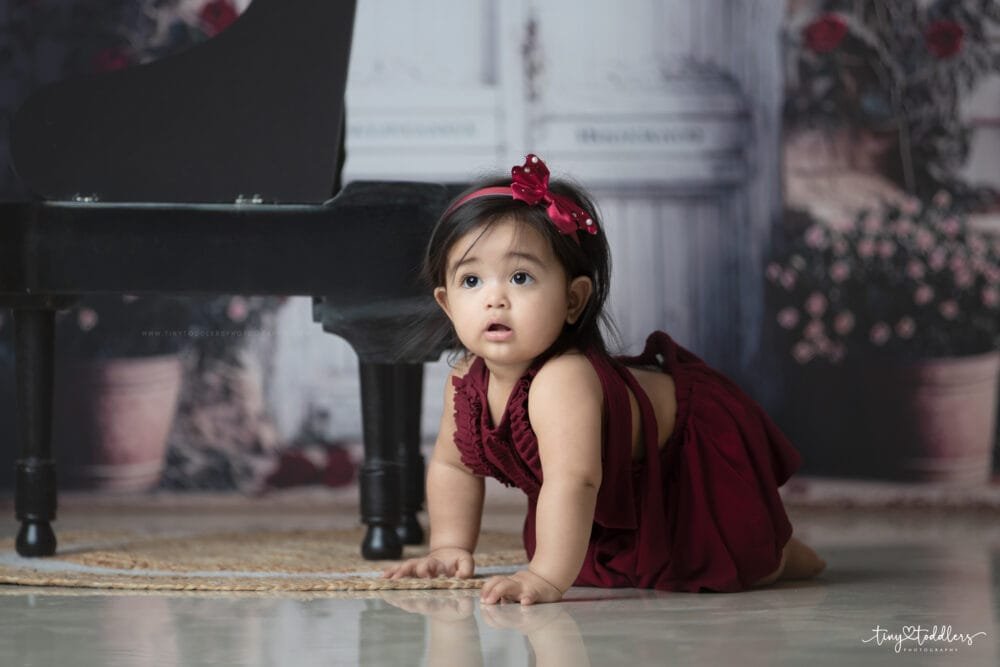 Dyuthi Pre-Birthday Photo Shoot in Hyderabad - Tiny Toddlers Photography